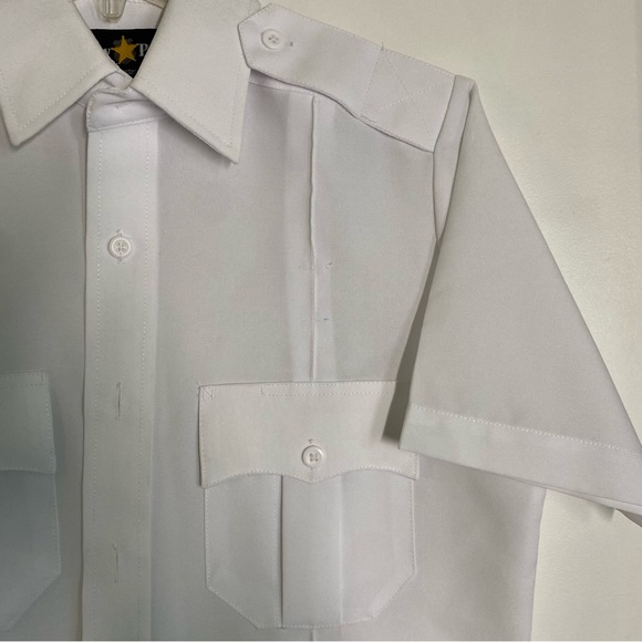 Law Pro | Shirts | Lawpro White Button Down Short Sleeve | Poshmark